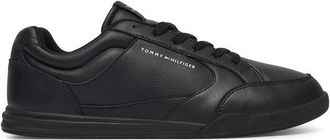 Tommy Hilfiger Sneakers Low Pro Cupsole Perf Leather FM0FM05944 Schwarz