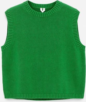 Arket Baumwollpullunder -Gr&uuml;n