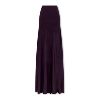Paco Rabanne Wollstrick Maxirock - - Skirts - Damen - Lila - S