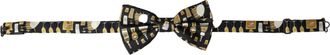 Dolce & Gabbana Black Silk Cocktail Adjustable Neck Men Bow Tie