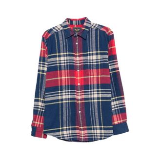 Portuguese Flannel Sage Hemd - - Shirts - Herren - Mehrfarbig - M