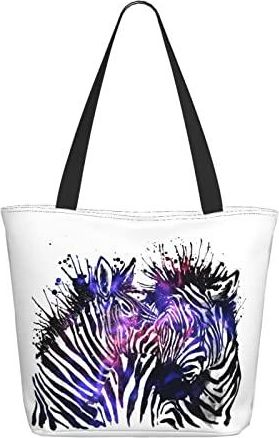 AOOEDM Sac shopping pour femme z&egrave;bre color&eacute; 33 x 28 x 19 cm. Le cadeau parfait pour la Saint-Valentin. Cest de la Saint-Valentin pour maman, fille, &eacute;pouse, e