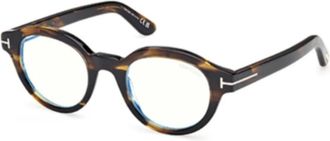Tom Ford unisex, Accessoires, Multicolore, Taille: 49 MM Round Optical Frame