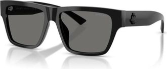 Jimmy Choo London Femme, Accessoires, Noir, Taille: 54 MM Lunettes de soleil rectangulaires