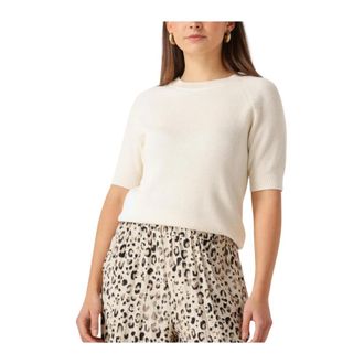 Selected Beiger Stricktop f&uuml;r Frauen - - Knitwear - Damen - Beige - XS