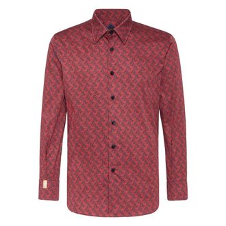 Billionaire Boys Club Silver Cut LS Logos Shirt - - Shirts - Herren - Mehrfarbig - XS