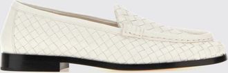 Bottega Veneta Mocassins Silenzio en cuir dagneau &agrave; motif Intrecciato