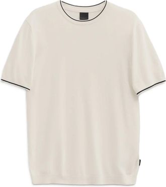 Bugatti Homme, Pulls, Beige, Taille: 2XL T-shirt en Viscose C&ocirc;tel&eacute;e