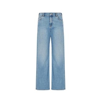 Emporio Armani Gerades Jeans - - Jeans - Damen - Blau - W27
