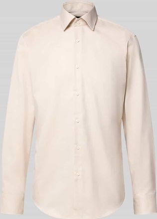 HUGO BOSS Regular Fit Businesshemd mit Kentkragen