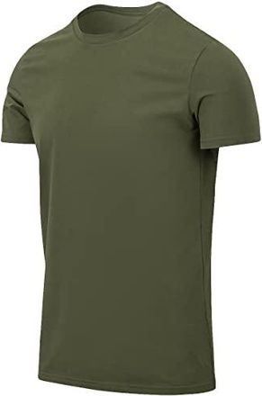 Helikon-Tex Homme T-Shirt Slim Vert Olive Taille L