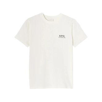 A.P.C. Rundhals-T-Shirt - - Tops - Herren - Wei&szlig; - 2XL