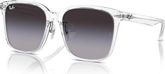 Ray-Ban Rb2206d Sonnenbrillen Transparent Fassung Grau Glas 57-18