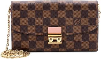 Louis Vuitton Croisette Chain Wallet Damier crossbody bag - Braun