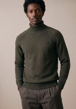 Fynch-Hatton Rollkragenpullover Raglan&auml;rmel, Kaschmiranteil