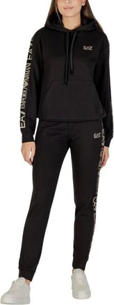 Emporio Armani Emporio Armani Ea7, Femme, Sport, Noir, Taille: 36 FR Surv&ecirc;tement en m&eacute;lange de coton