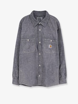 Carhartt Work in Progress Painter used effect cotton shirt - CARHARTT WIP - gender_Man