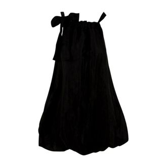 Akep Femme, Jupes, Noir, Taille: 38 FR Robes noires pour femmes