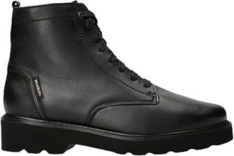 Mephisto Bottines ODALIA N noires en synth&eacute;tique - Hauteur du talon - Fermeture &eacute;clair - Lacets - 1,5, Noir, 37.5 EU