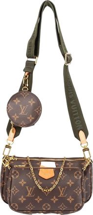 Louis Vuitton Crossbody Bags - Louis Vuitton Monogram Canvas Multi Pochette Acces - Gr. unisize - in Braun - f&uuml;r Damen