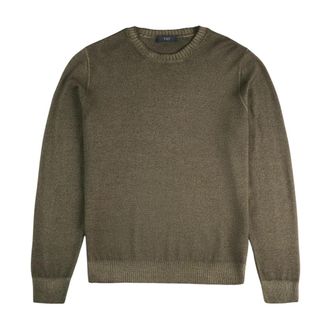 Fay Fay Sweaters Gr&uuml;n - - Knitwear - Herren - Gr&uuml;n - M