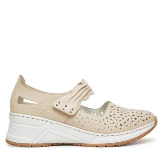Rieker Halbschuhe Rieker N4382-60 Beige