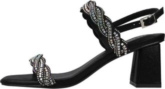 Menbur Sandalia Metalizada D - - Shoes - Damen - Schwarzk - 39 EU