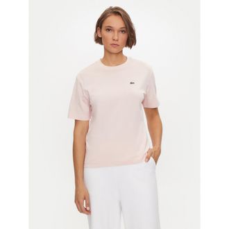 Lacoste T-Shirt TF7215 Rosa Loose Fit