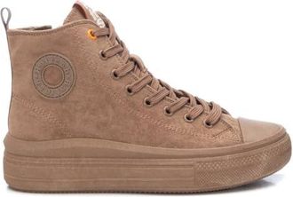 Refresh Chaussures avec fermeture éclair pour femme, couleur marron, taille 38, Taupe, 37 EU