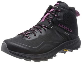 Merrell Femme Mqm 3 Mid GTX Chaussure Bateau, Noir Fuchsia, 38.5 EU