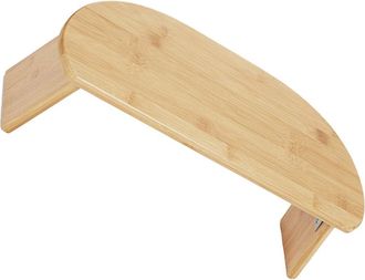 Milisten Bambus Meditationshocker Klappbar Kleiner Rutschfester Yogahocker aus Langlebigem Bambusholz mit Tragegriff f&uuml;r Yoga und Gebet