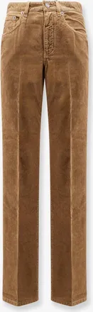Saint Laurent Clyde corduroy trousers - SAINT LAURENT - gender_Woman