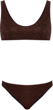 Os&eacute;ree Femme, Maillots de bain, Brun, Taille: 42 FR Lumiere Sporty Set