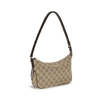 Gucci Womens Beige Polyester Shoulder Bag