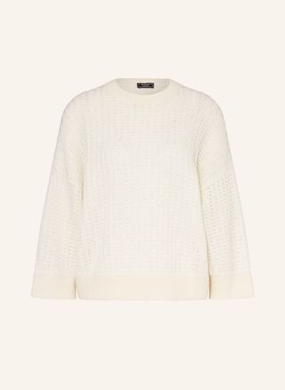 PESERICO Peserico Pullover Mit 3/4-Arm Und Pailletten weiss
