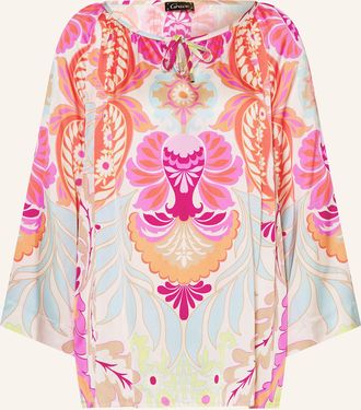 Grace Grace Blusenshirt Aus Satin Mit 3/4-Arm lila