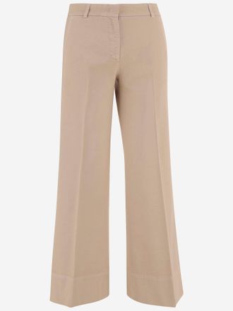 Ql2 Quelledue Pantalon en coton Ql2 Donna