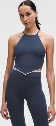 lululemon D&eacute;bardeur dos-nu &agrave; finitions surpiqu&eacute;es pour Femmes - Bleu - Taille XL