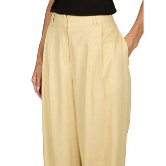 Topshop Pantalon ample en lin m&eacute;lang&eacute;