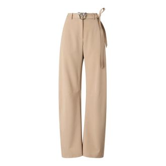 Pinko Weite Hosen - - Trousers - Damen - Beige - XS