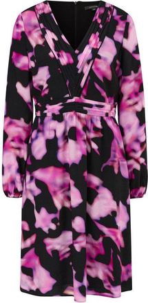Comma Minikleid Kleid Kurzes Kleid mit Allovermuster