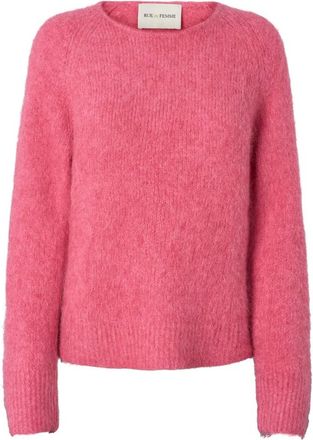 Rue de Femme RUE de Femme, Femme, Pulls, Rose, Taille: 42 FR Maille &agrave; col rond