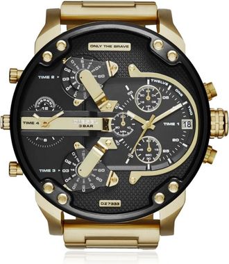 Diesel Homme, Accessoires, Jaune, Taille: ONE Size Mr. Daddy 2.0 Watch