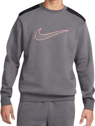 Nike Sweatshirt f&uuml;r Herren, Logo (Grau)