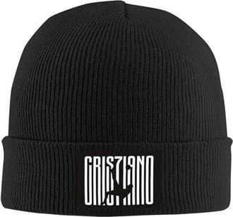 Generic Casquette Homme, Joueur de Football am&eacute;ricain avec Design de Mots, Chapeau tricot&eacute; Unisex Femmes, Bonnet, Bonnet, Cadeau de Cycle ext&eacute;rieur Chaud Hive