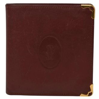 Cartier Pre-owned Wallet (bi-fold) - - Pre-owned - Herren - Rot - ONE SIZE