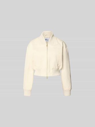 Self Portrait Regular Fit Bomberjacke mit Stehkragen