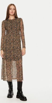 Jacqueline de Yong Kleid für den Alltag Anima 15351731 Braun Regular Fit