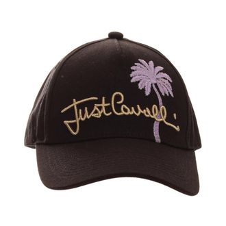 Just Cavalli Femme, Accessoires, Noir, Taille: ONE Size Casquette de baseball