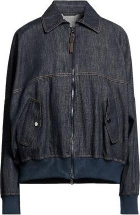 Brunello Cucinelli MANTEAUX - Manteaux en jean sur YOOX.COM